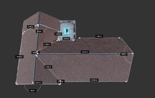 Roof Measure Similar to Eagleview , Aerial Roof Measurement , Roof ...