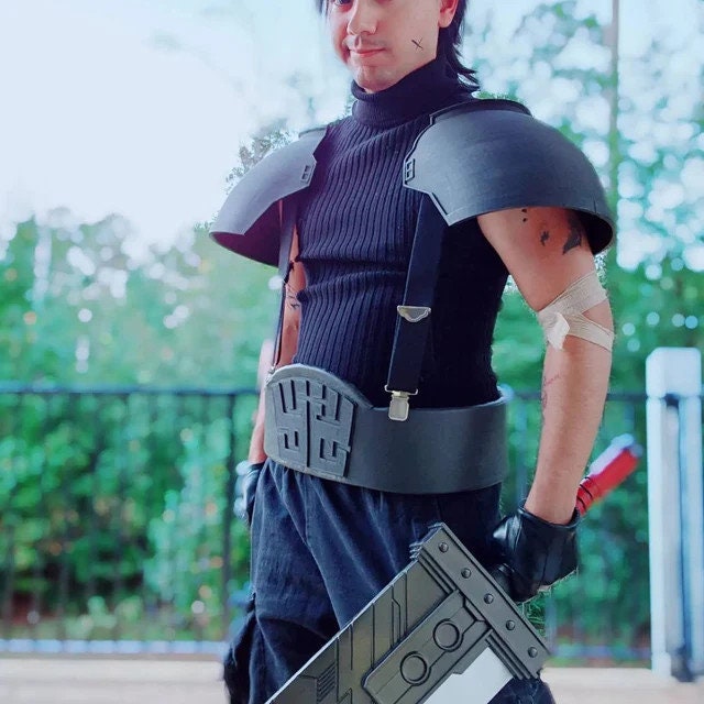 Zack Fair Shinra Soldier Armor - Etsy