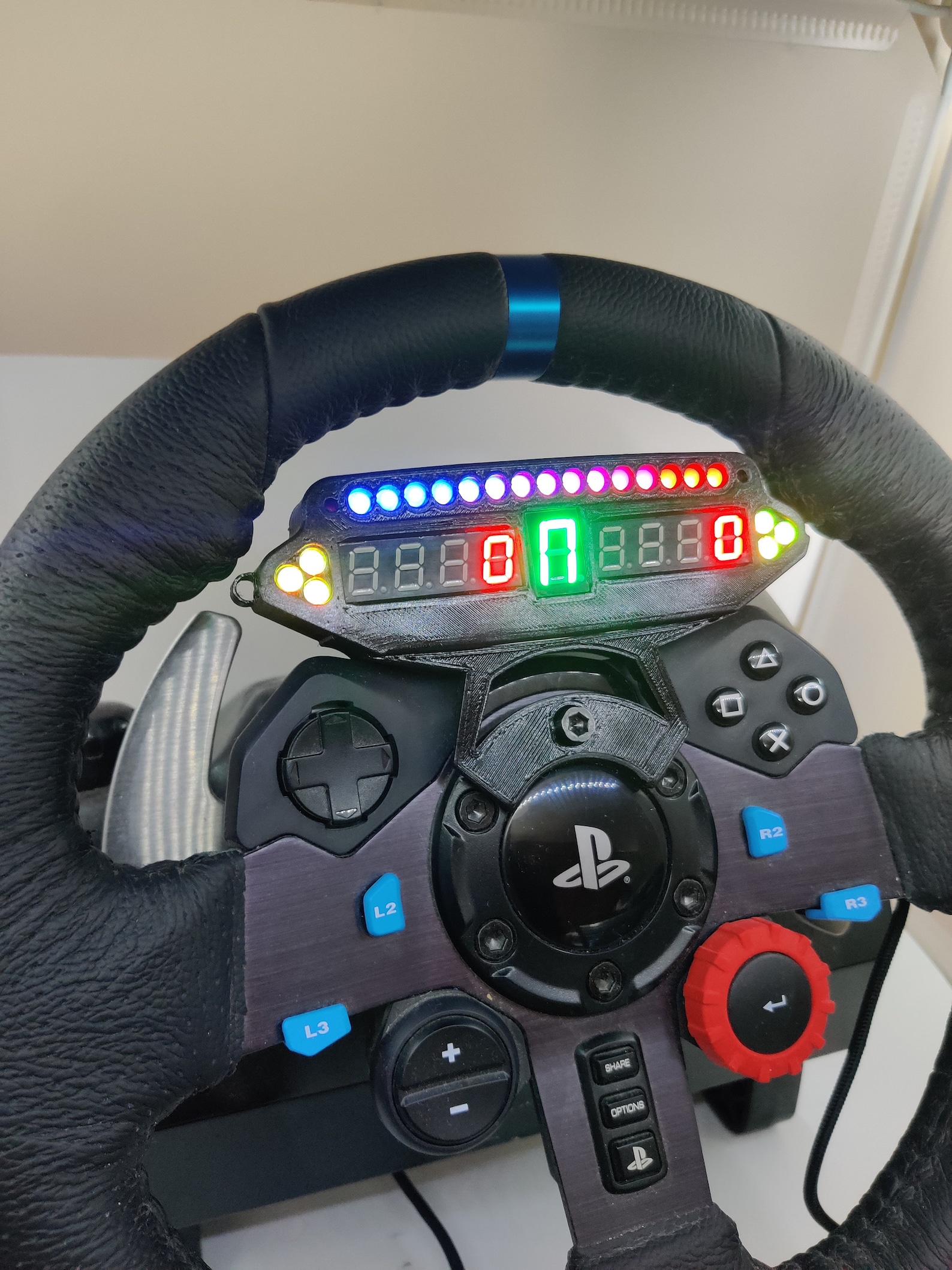 Shift Rev Indicator Sim Racing Display for Logitech G25/G27/G29 Wheels ...