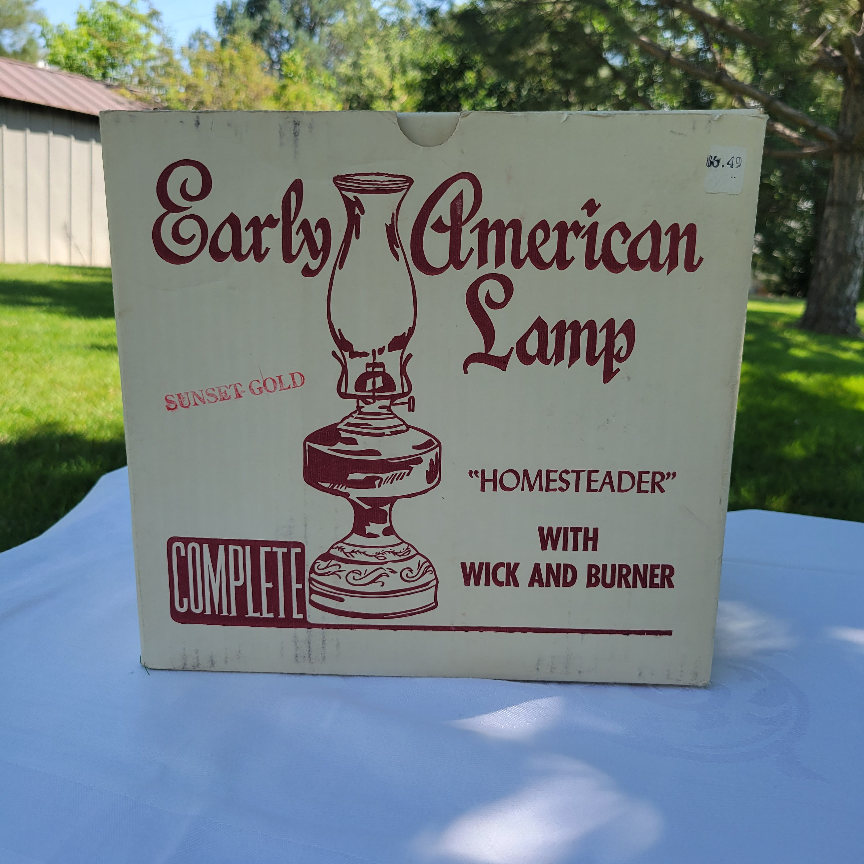 Early American Lamp Homesteader