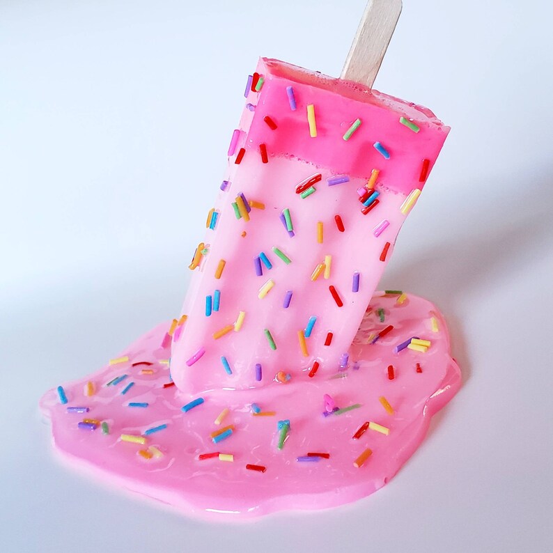 Melting Popsicle Sculpture Pop Art Bookshelf Art Art - Etsy