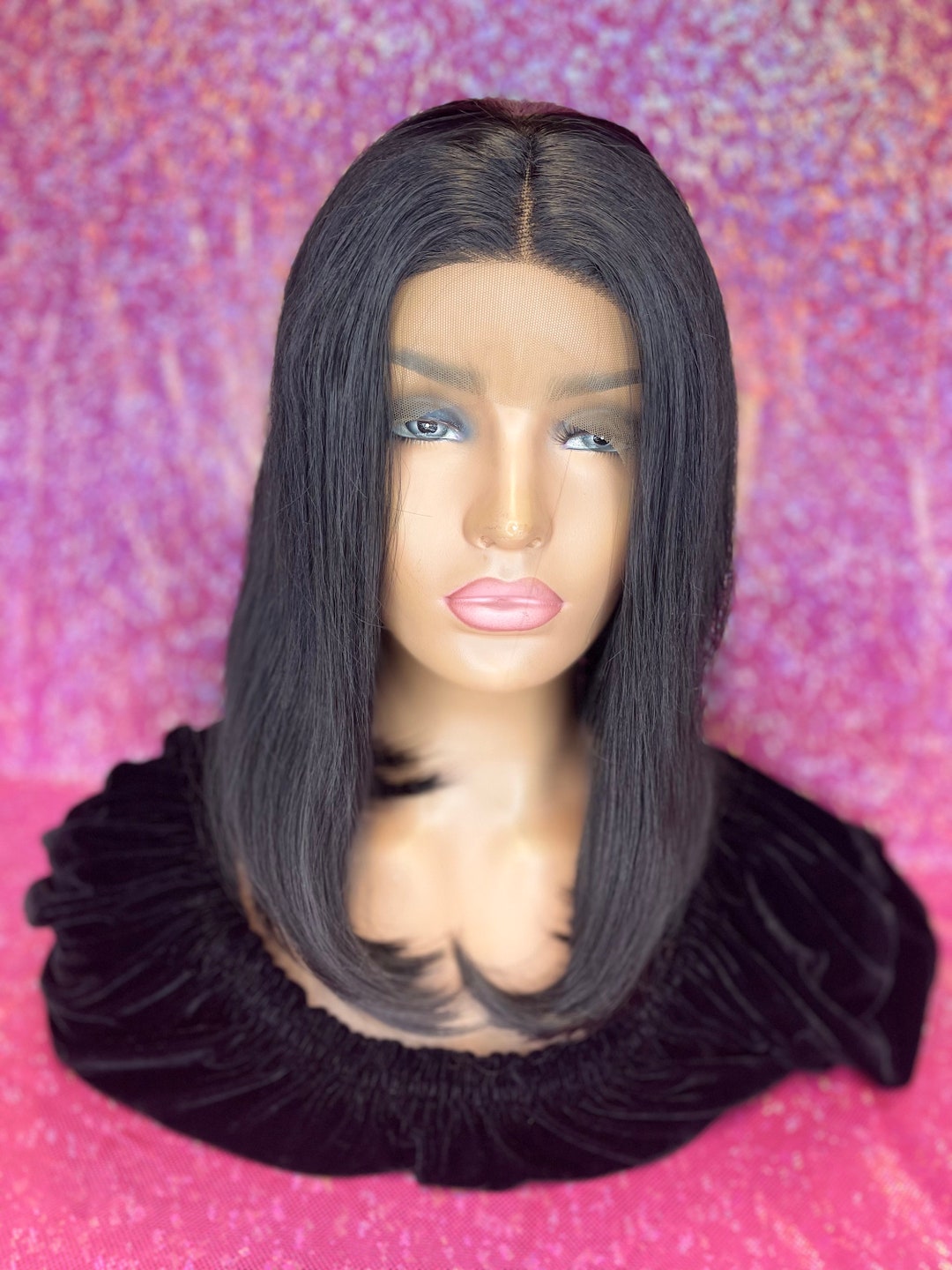 Lace Front Wig Full Lace Wig Custom Front Lace Wig Long Lace Wig Short ...