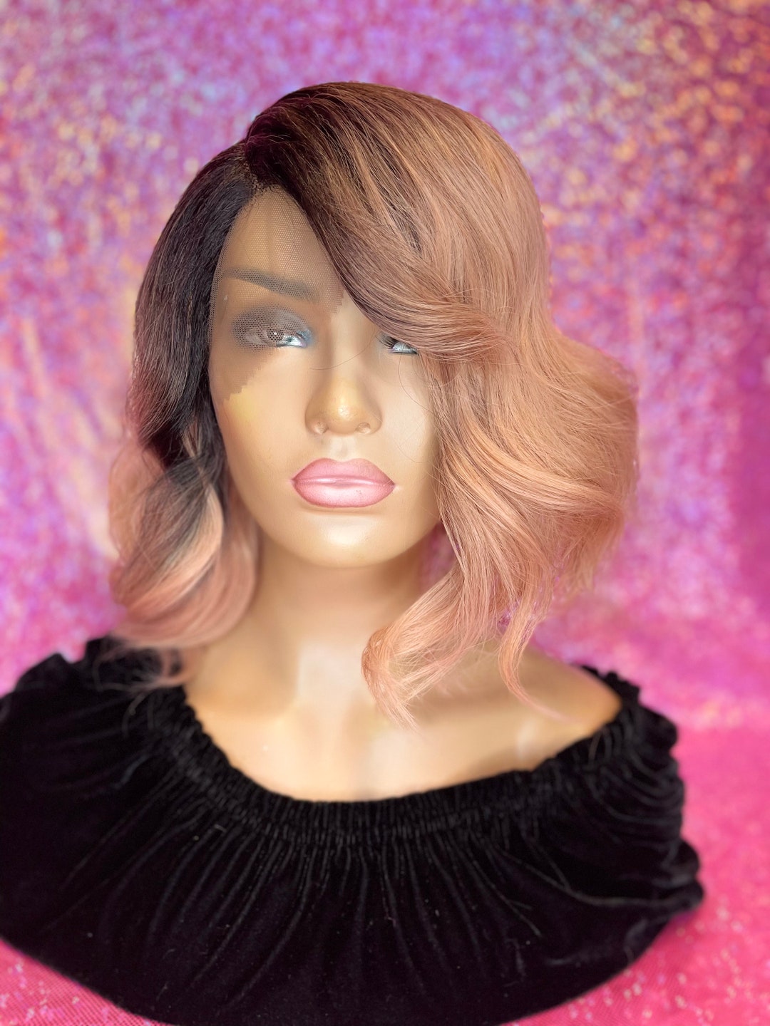 Lace Front Wig Full Lace Wig Custom Front Lace Wig Long Lace Wig Short ...