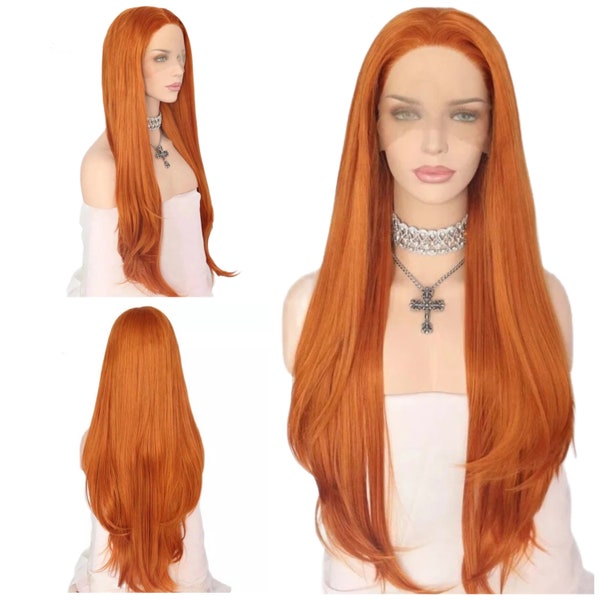 Orange Wig - Etsy