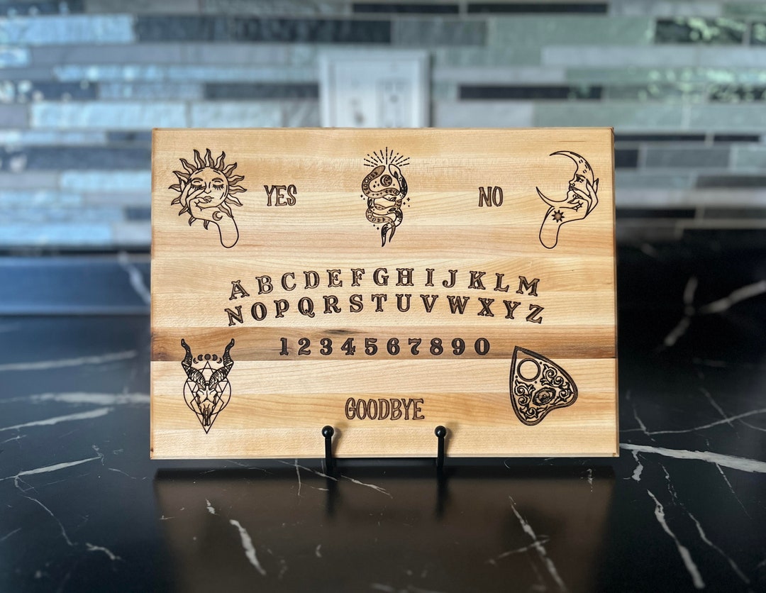Talking/spirit Cutting Board | Planchette | Spiritual Witch Decor| Gift ...