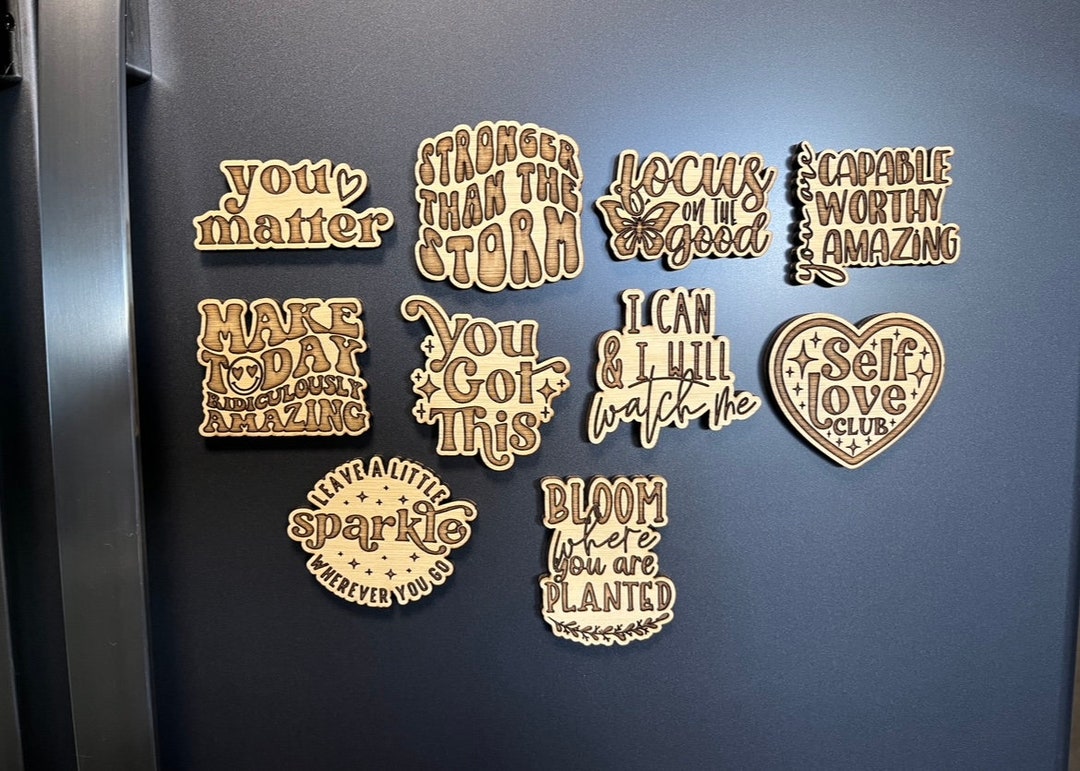 Positive Affirmations Magnets - Etsy