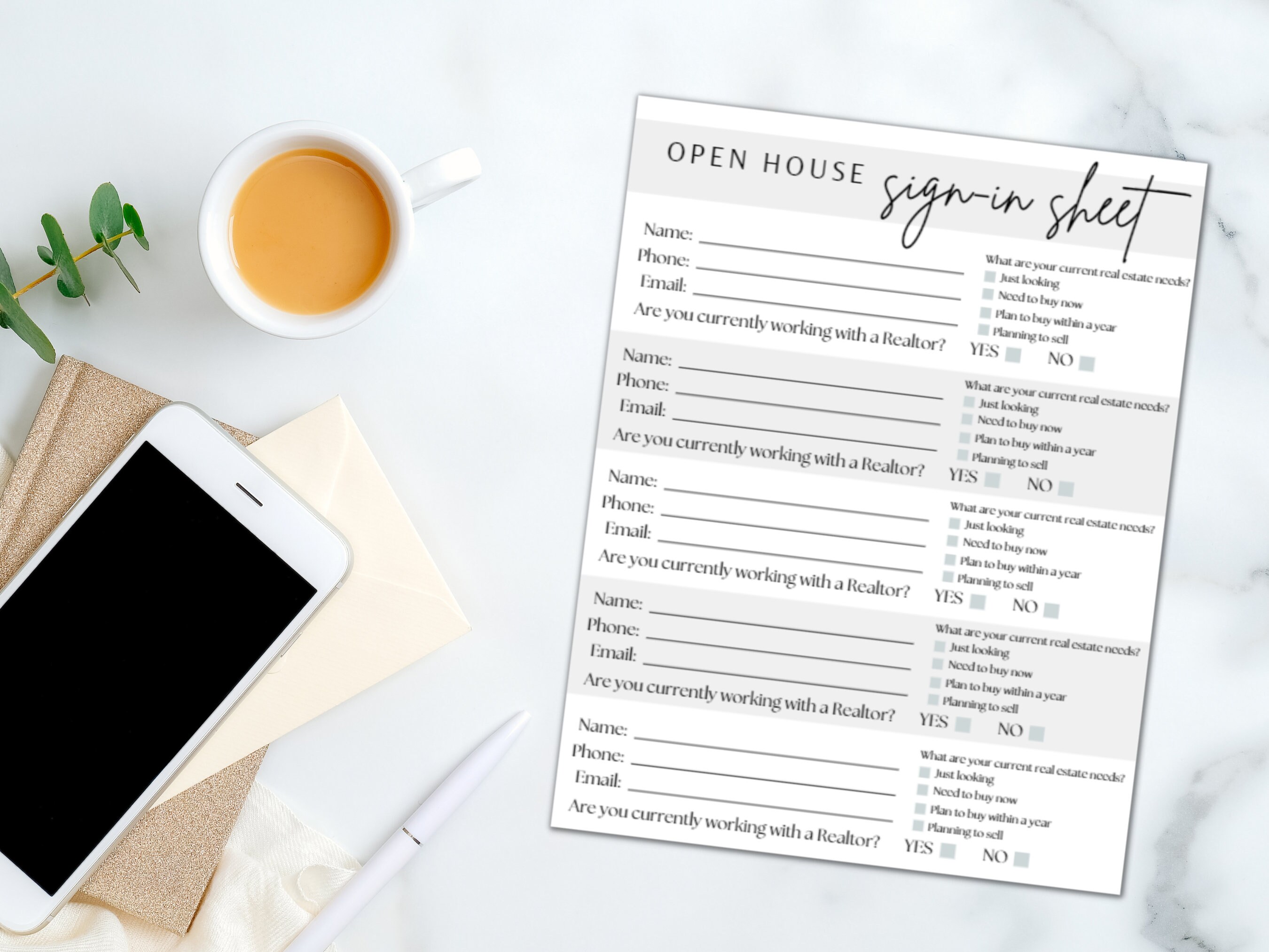 Open House Kit for Real Estate Agents - Open House Welcome Sign, Sign ...