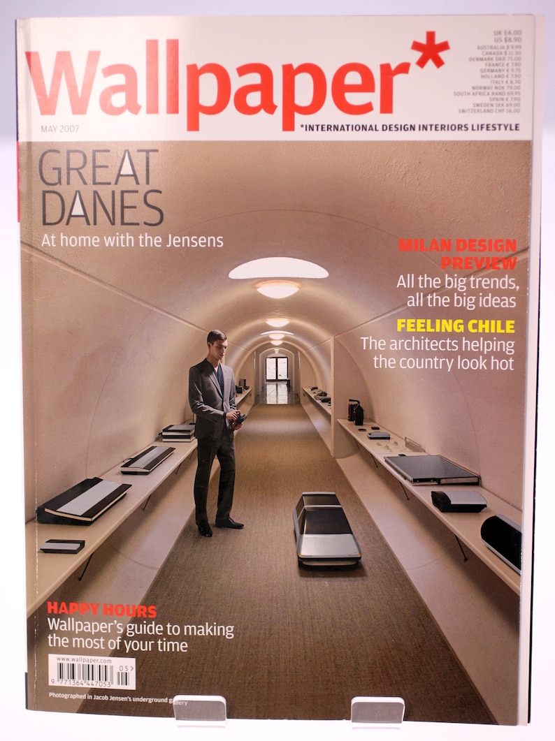 Wallpaper Magazine-no.99-english Issue-may 2007-new-weight 876g-jacob ...
