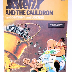 Asterix and the Cauldron-english Version Comic Strip Paperback Book ...