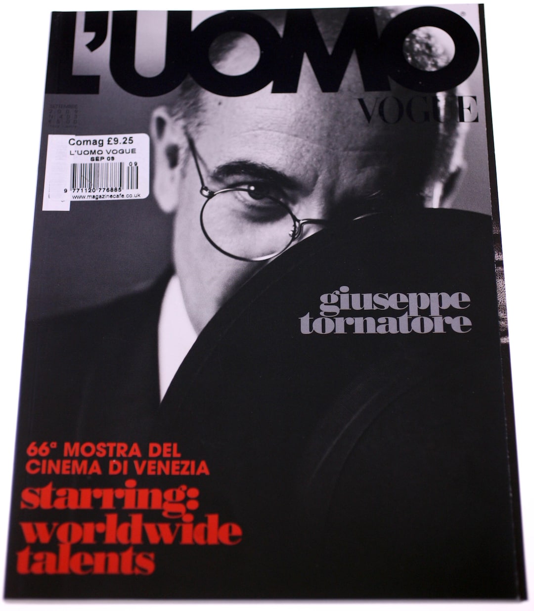 L'uomo Vogue Italia Men's Magazine-no.403-september 2009-giuseppe ...