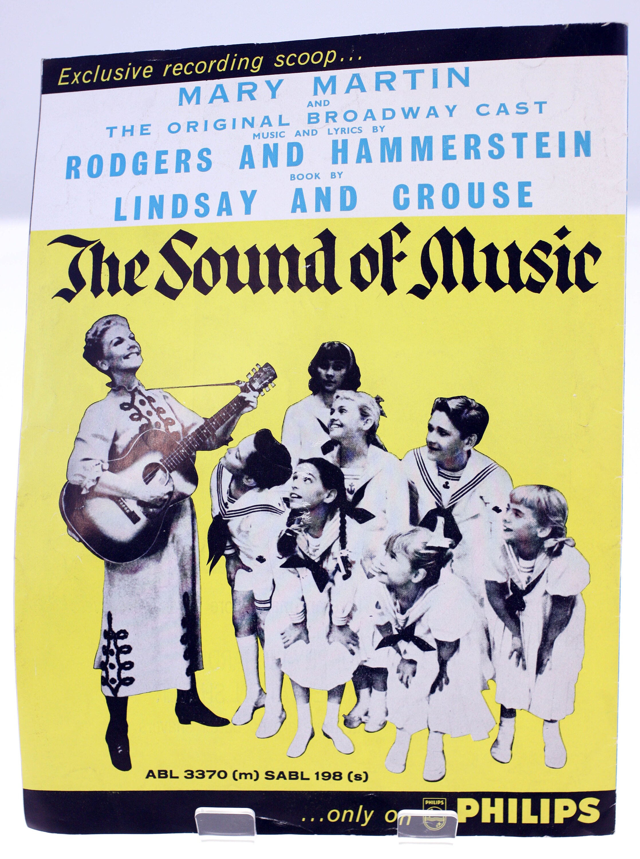 The Sound of Music Original Programme Palace Theatre London 1965 weight ...