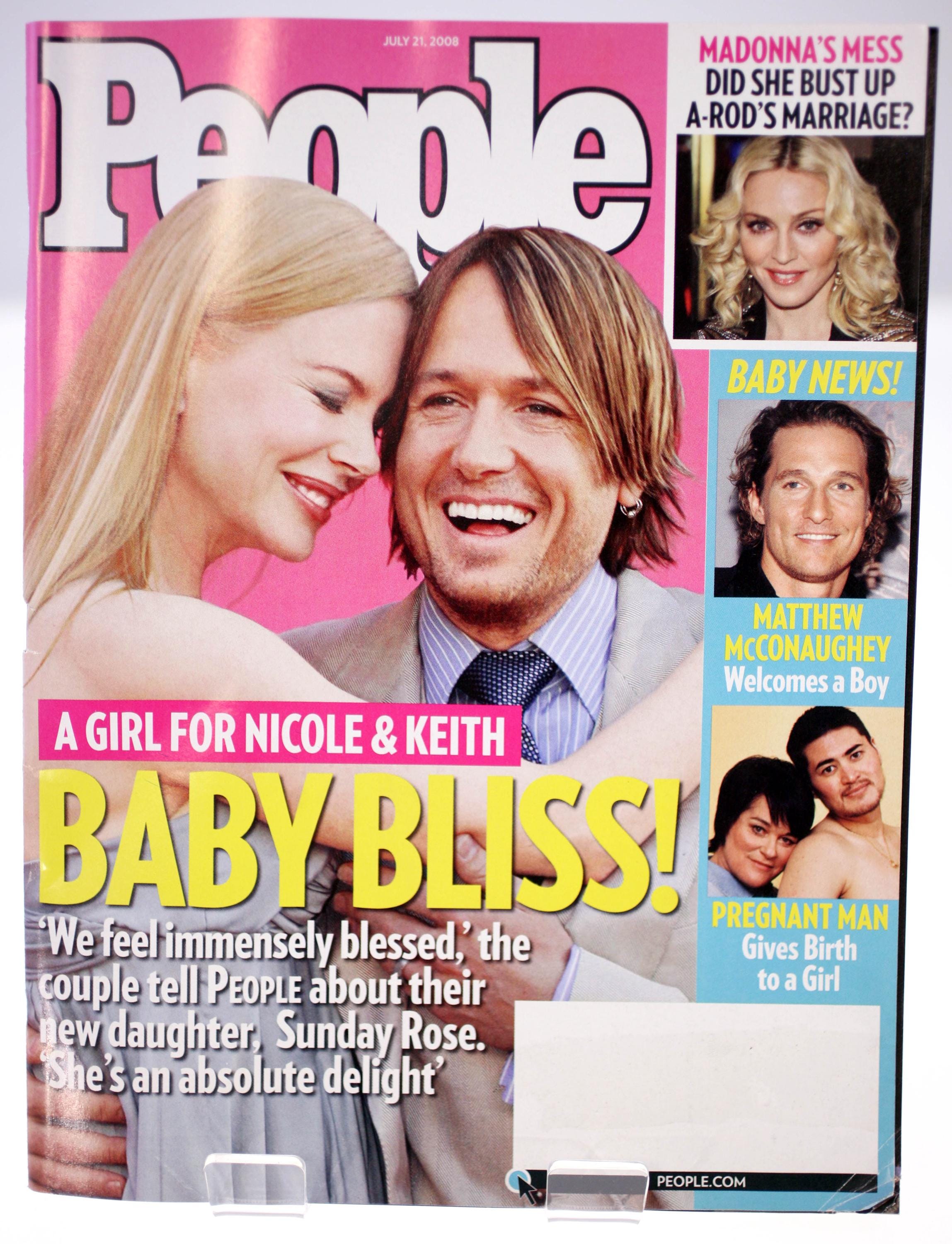 People Magazine USA Bundle-4 Magazines Included-2008-combined Weight ...