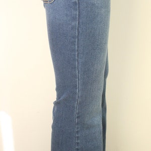 18th Amendment 'harlow' Ladies Vintage Blue Denim Flared Jeans-waist 24 ...
