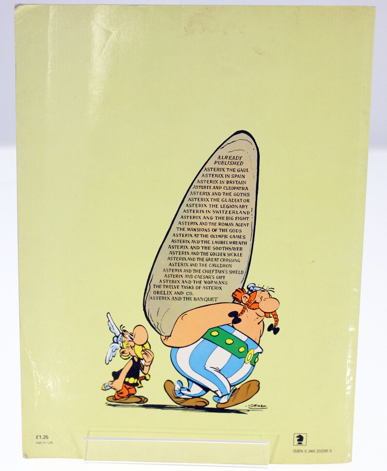 Asterix and the Goths-english Version Comic Strip Paperback Book ...