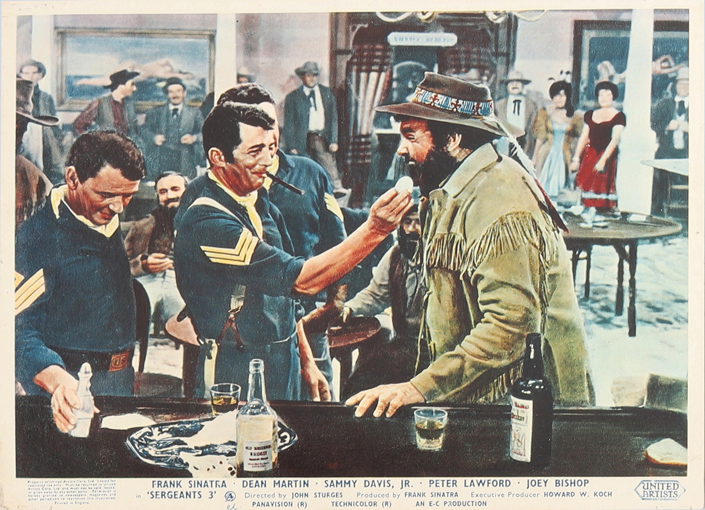 Lobby Cards 'sergeants 3' Original 1962 Lobby Cards-5 - Etsy