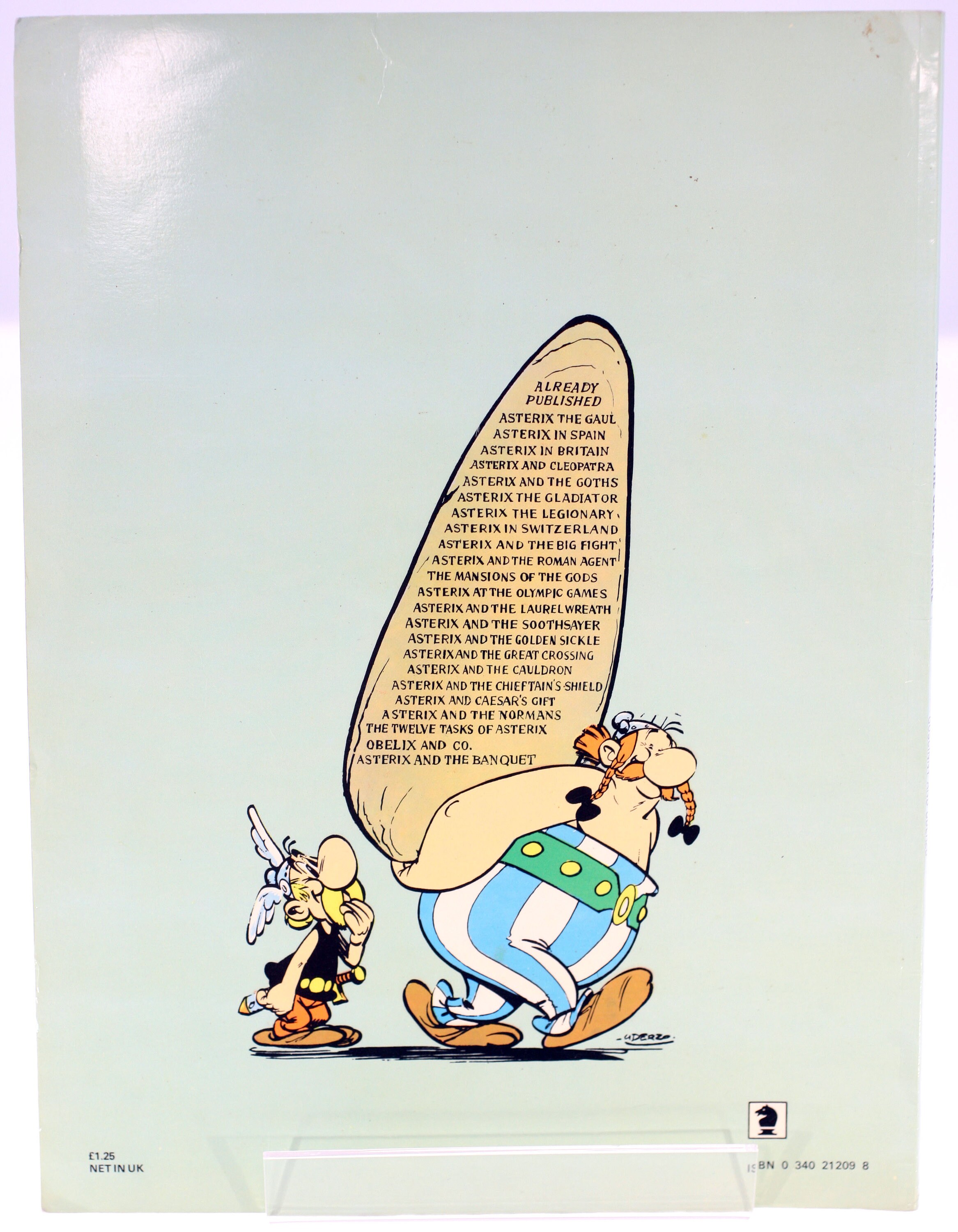 Asterix and the Golden Sickle - English Version Picture Book-published ...