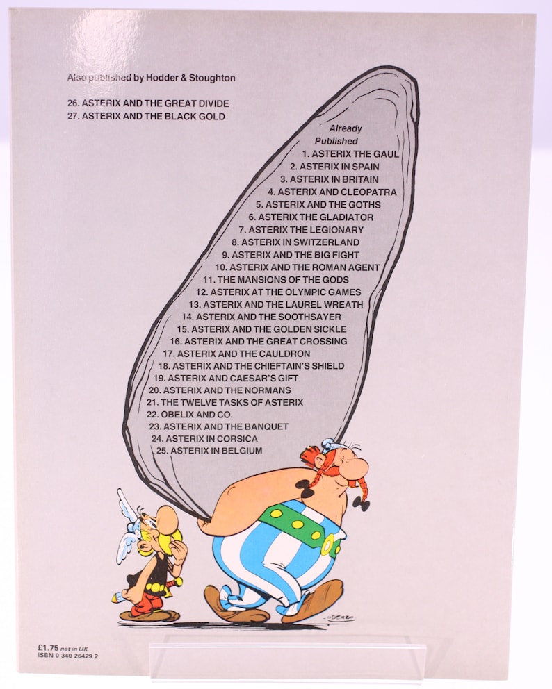Asterix and the Banquet - English Version Paperback Picture Book ...