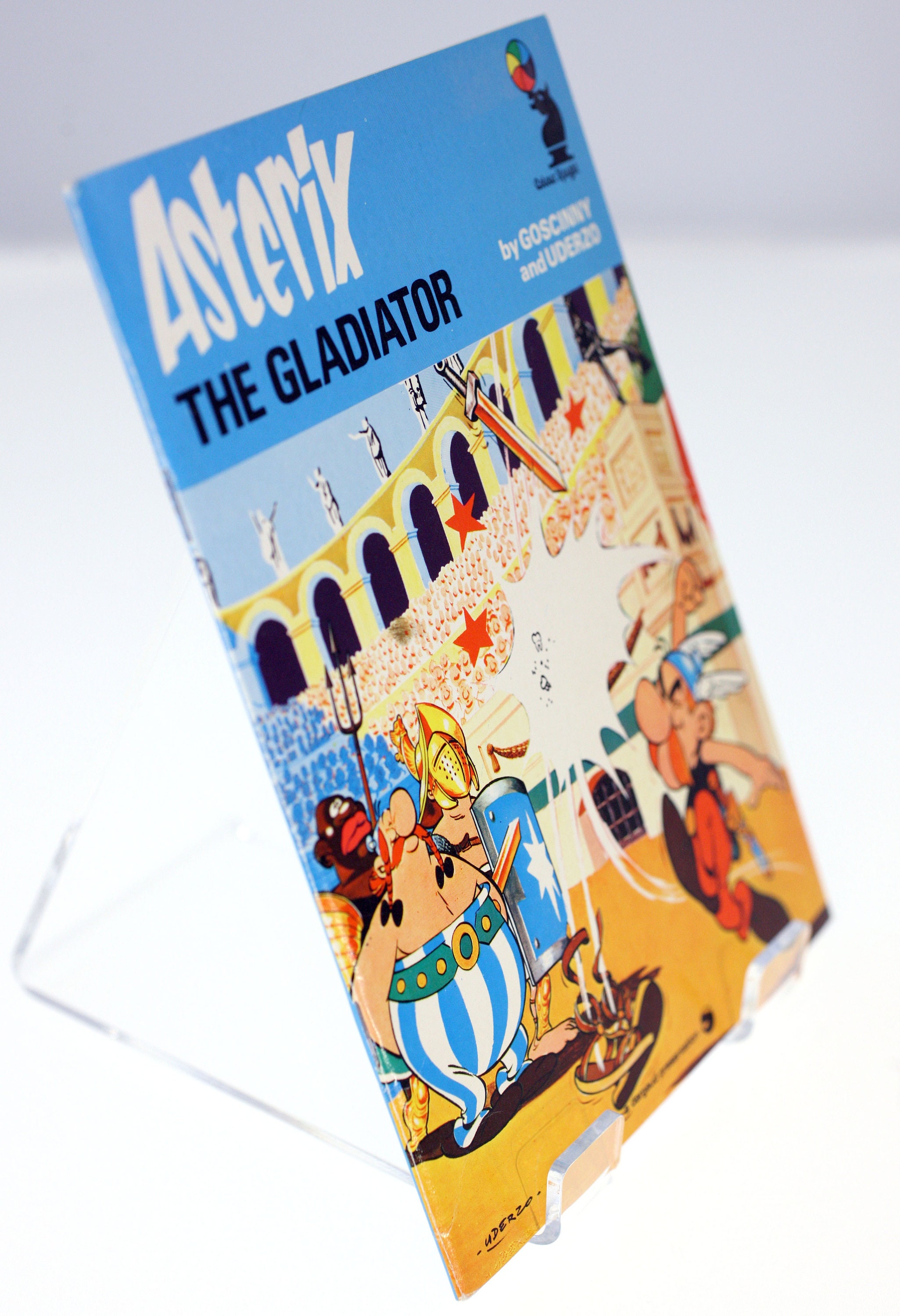 Asterix the Gladiator-english Version Comic Strip Paperback Book-published 1981 weight: 90g FREE ...