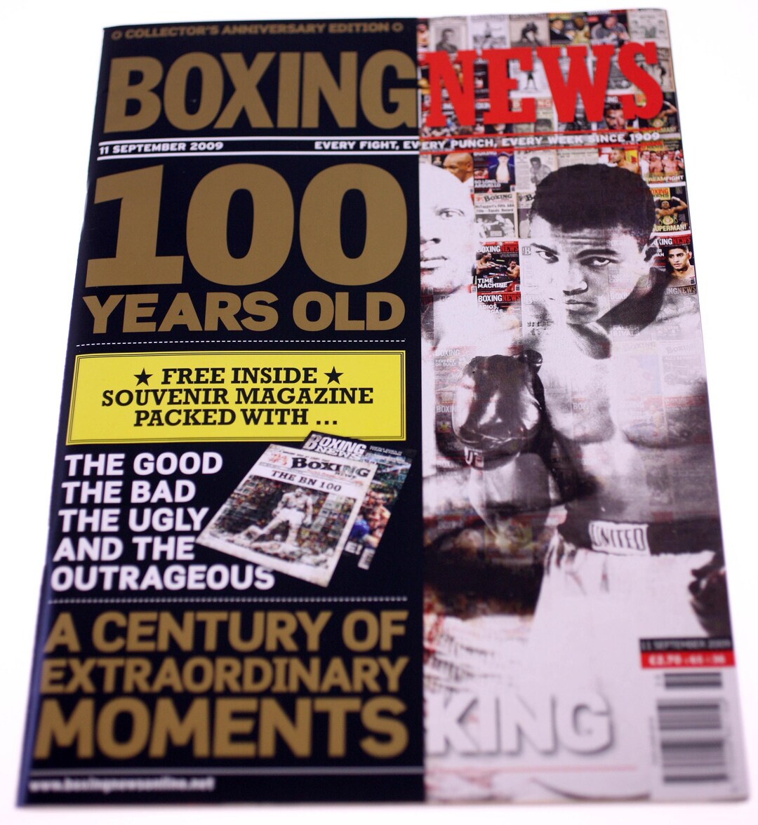 Boxing News Magazine-vol 65/no. 36-muhammad Ali Cover-september 11th ...