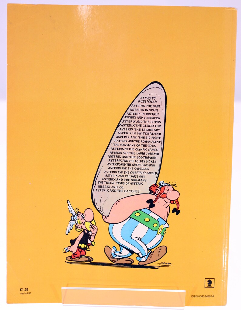 Asterix and the Normans - English Version Picture Book-published 1979 ...