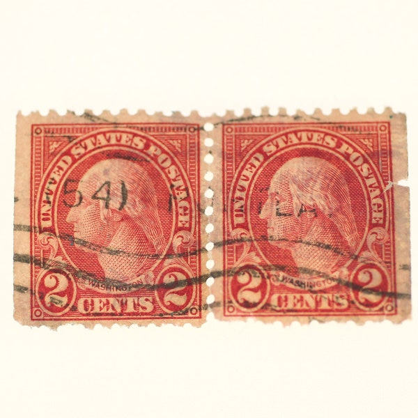 George Washington 2 Cent Stamp - Etsy