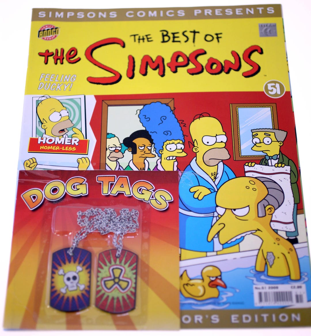 The Best of the Simpsons Comic/magazine No.51 January 2009-NEW (weight ...