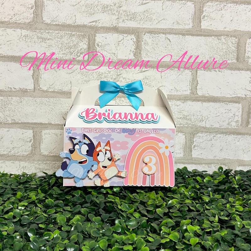 Bluey Boxes Favors - Etsy