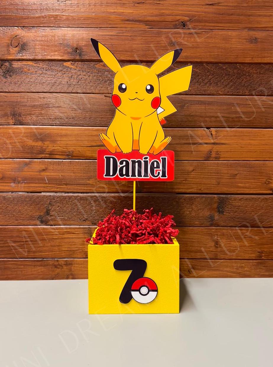 Anime Centerpieces, Pika Party Decorations, Pika Party Supplies, Pika ...