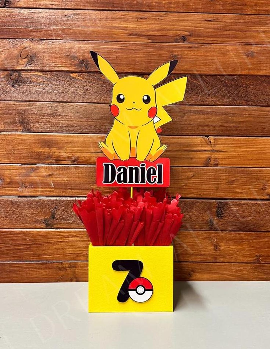 Anime Centerpieces, Pika Party Decorations, Pika Party Supplies, Pika ...