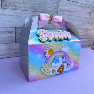 Care Bears Treat Box Care Bears Party Favor Care Bears Party - Etsy