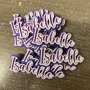 3D Name Cutouts, Custom Cardstock Name Cut Outs, Custom Paper Sign ...