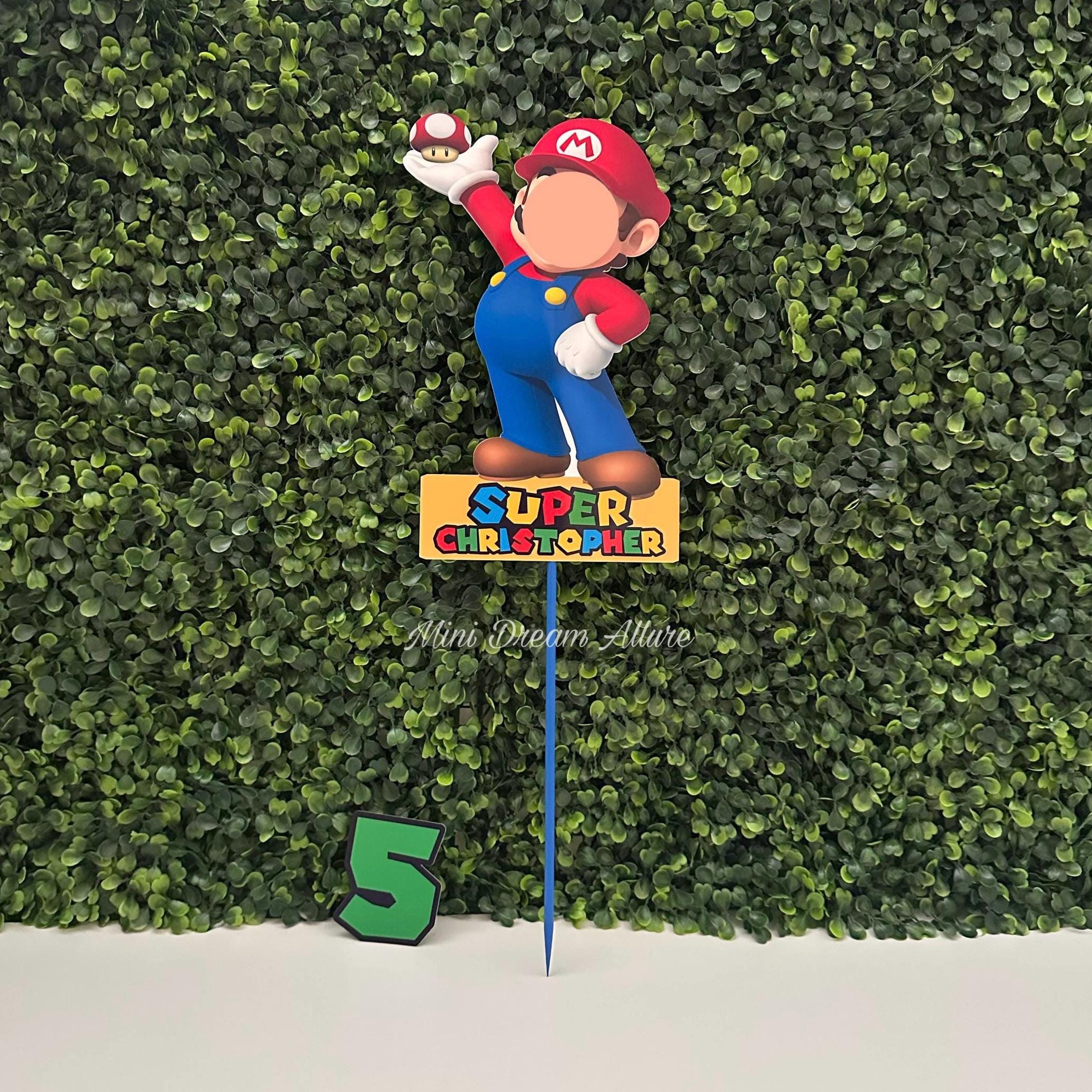 Mario Bros Party Decorations, Mario and Luigi Centerpieces, Party ...