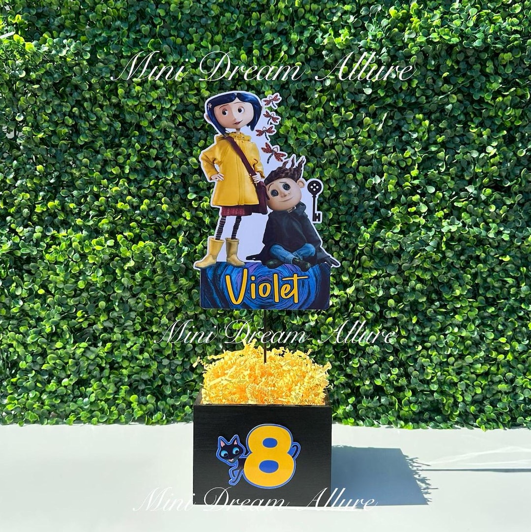 Coraline Centerpieces, Coraline Party Decorations, Caroline Party ...