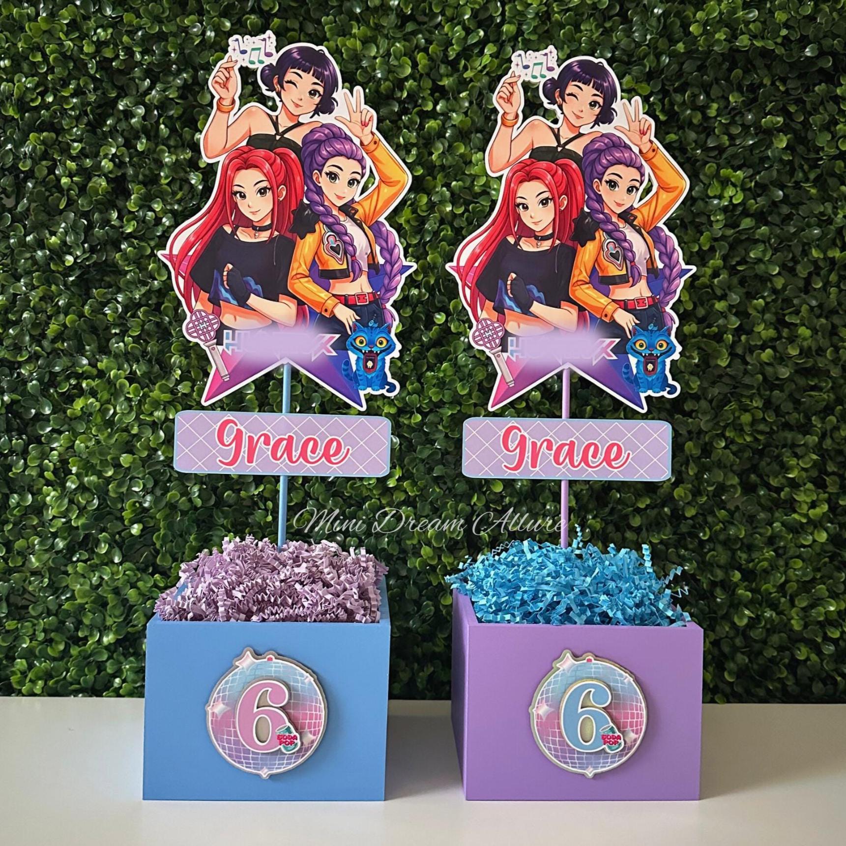 Singer Concert Centerpieces, Party Decorations, Concert Party Supplies ...
