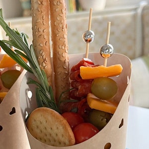 Silver Charcuterie Toothpicks for Charcuterie Cake Topper Food Display ...