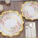 Paper Party Plates Floral Chinoiserie Print Fancy 8 - Etsy