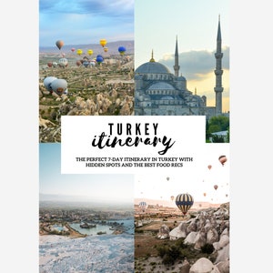 Turkey Ultimate Travel Guide Digital Download Top Attractions Best ...