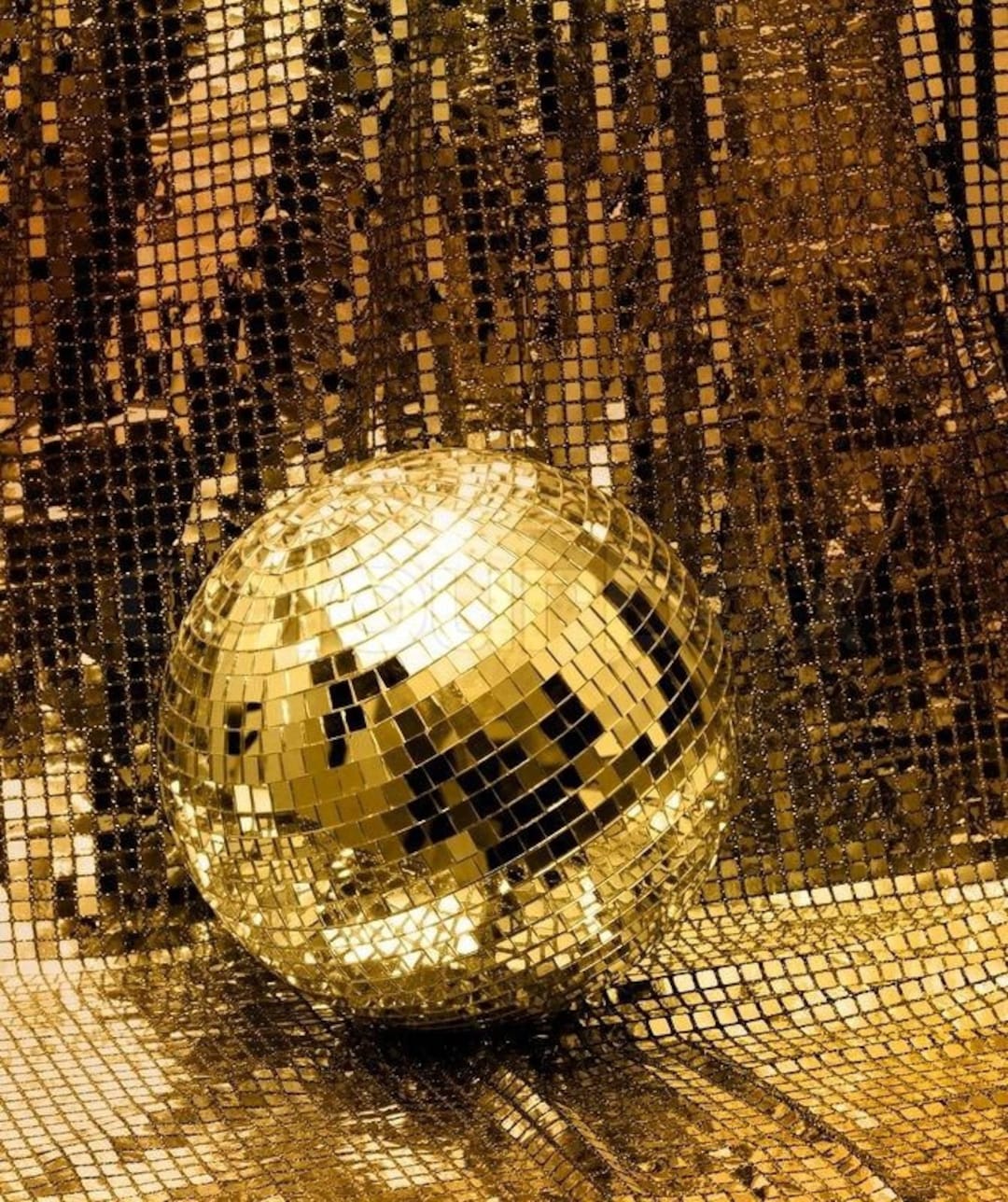Gold Disco Ball Decor Disco Cowgirl Last Disco Bachelorette Party ...