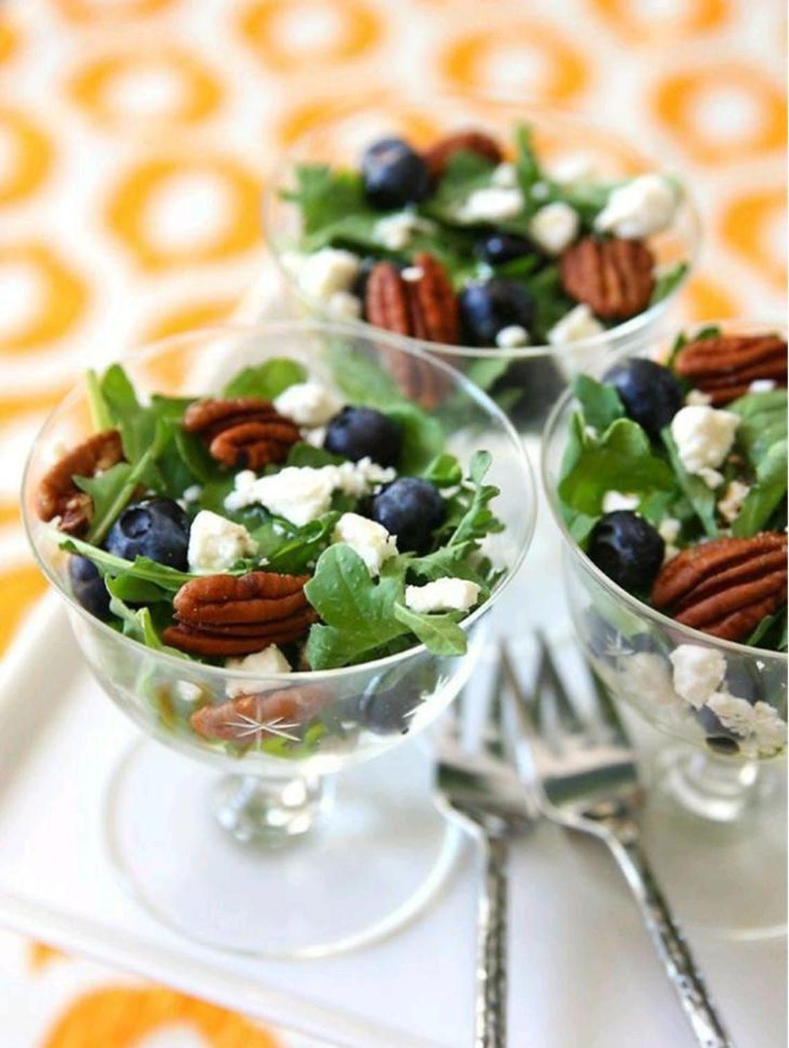 Acrylic Salad Appetizer Cups & Mini Forks: Buffet Catering Set - Etsy