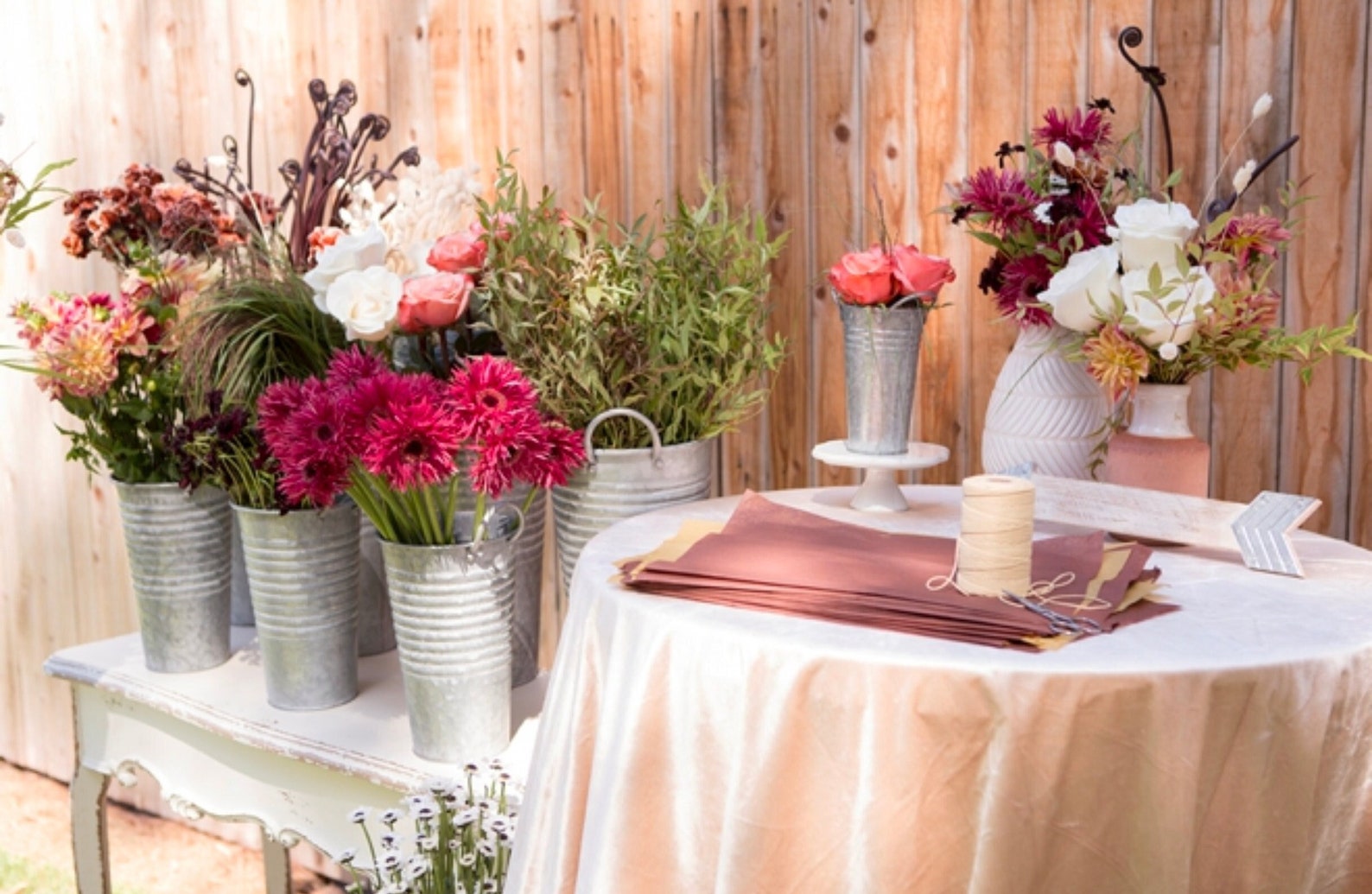 DIY Flower Bar Kit Bouquet Bar for Make Your Own Bouquet Station Bridal ...