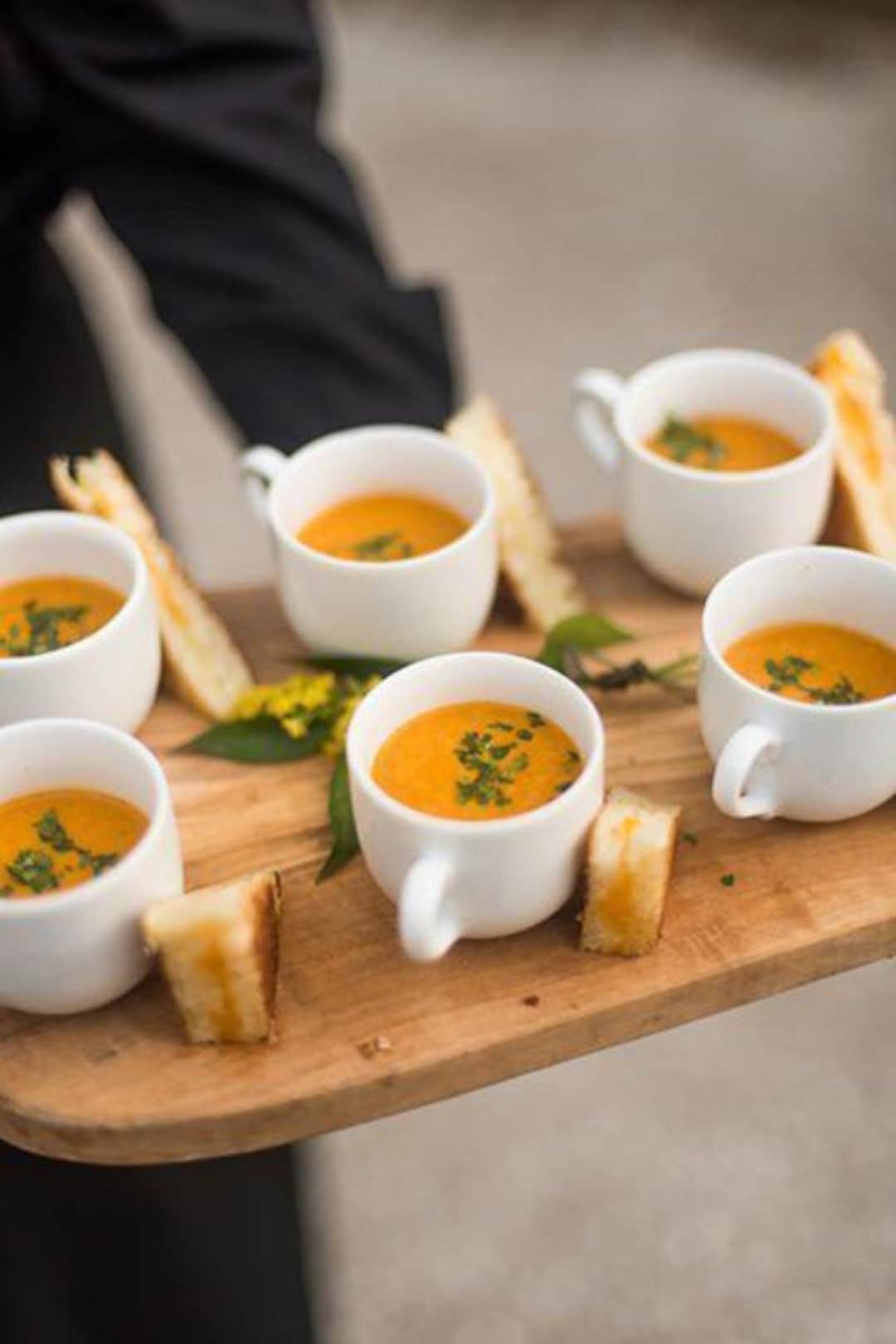 Soup Appetizer Plastic Mugs Cups Mini Spoons Set for Food Display ...