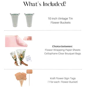 DIY Flower Bar Kit Bouquet Bar for Make Your Own Bouquet - Etsy