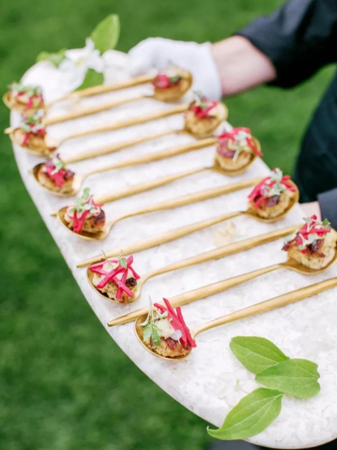 Appetizer Spoons Plastic Heavy-duty Eco-friendly Spoons for Catering ...