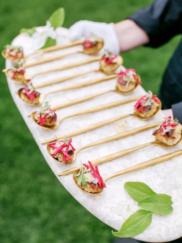 Appetizer Spoons Plastic Heavy-duty Eco-friendly Spoons for Catering ...
