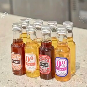 1 Oz Mini Plastic Liquor Bottles Small Salad Bottles Mini Shot Alcohol ...