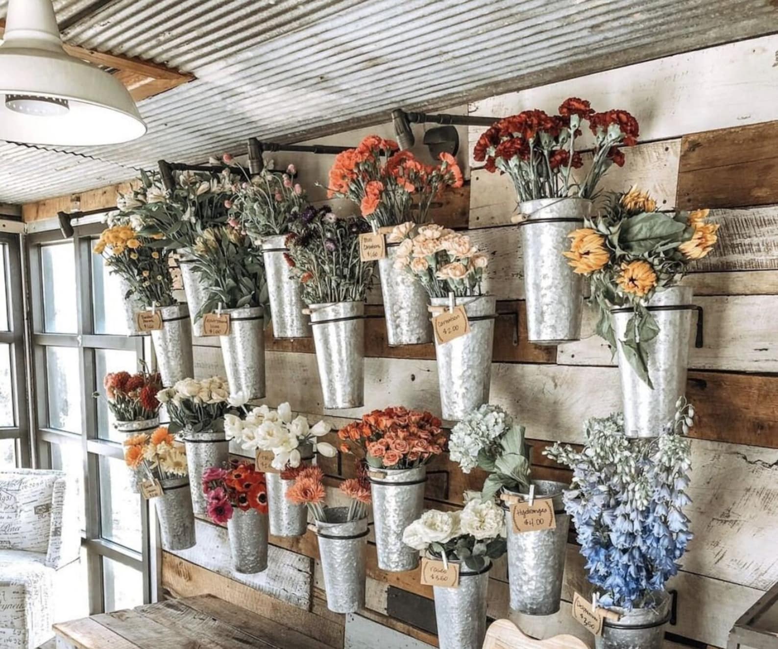 DIY Flower Bar Kit Bouquet Bar for Make Your Own Bouquet Station Bridal ...
