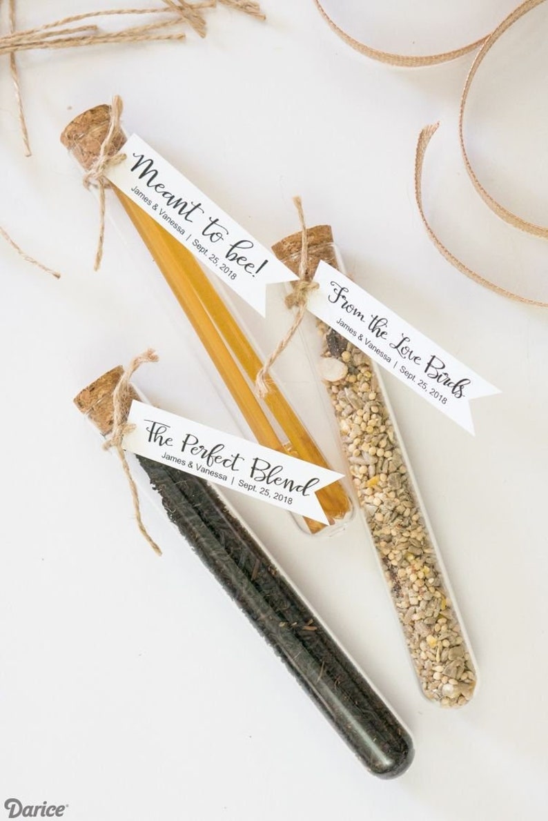 Test Tube Vial Spice Tea Favor Tubes With Cork Caps for - Etsy