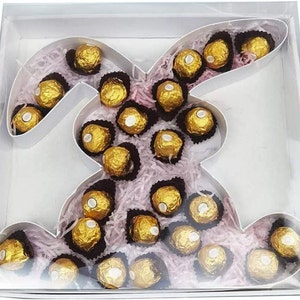 Bunny Shaped Easter Gift Box for Chocolates Graze Charcuterie Boxes ...