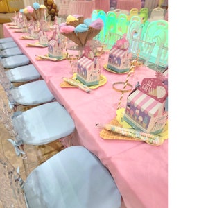 Ice Cream Party Favor Box Treat Goodies Box Set for Kids Birthday Party ...