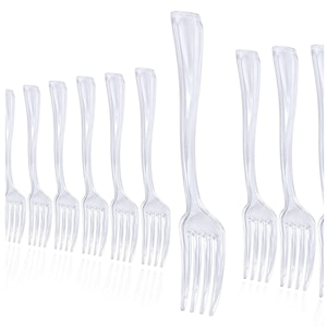 Salad Appetizer Cups Dressing Bottle Mini Forks Set for Food Display ...
